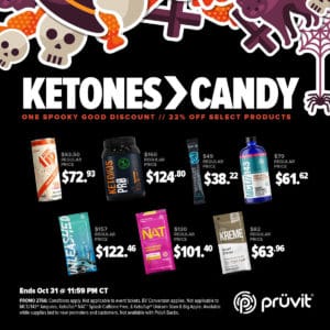 Pruvit Halloween Sale - Save On Select Keto Products!
